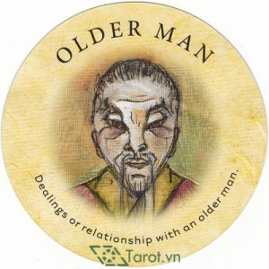 Ý nghĩa lá Older Man trong bộ bài Tea Leaf Fortune Cards